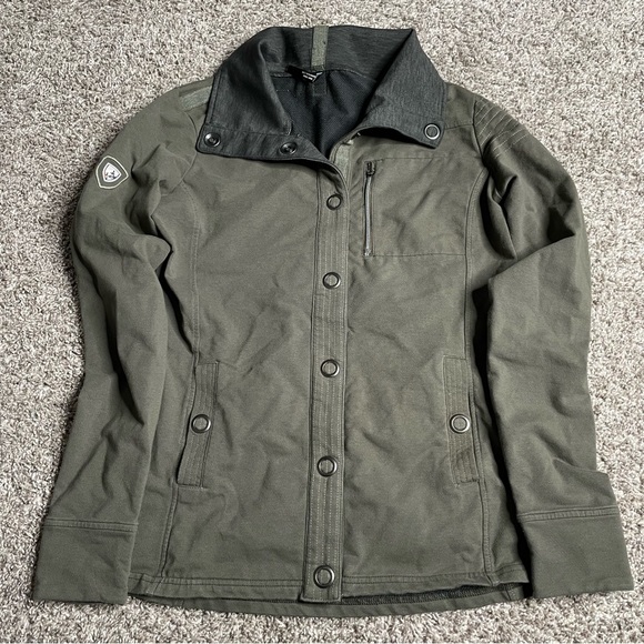 Kuhl | Jackets & Coats | Kuhl Jacket Womens Medium Olive Green Hiking ...